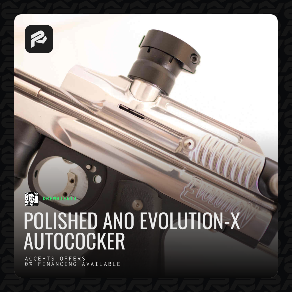 Polished Ano Evolution-X Autococker