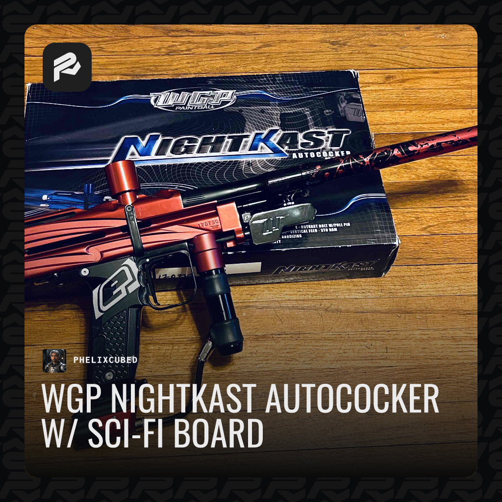 WGP Nightkast Autococker w/ Sci-Fi Board