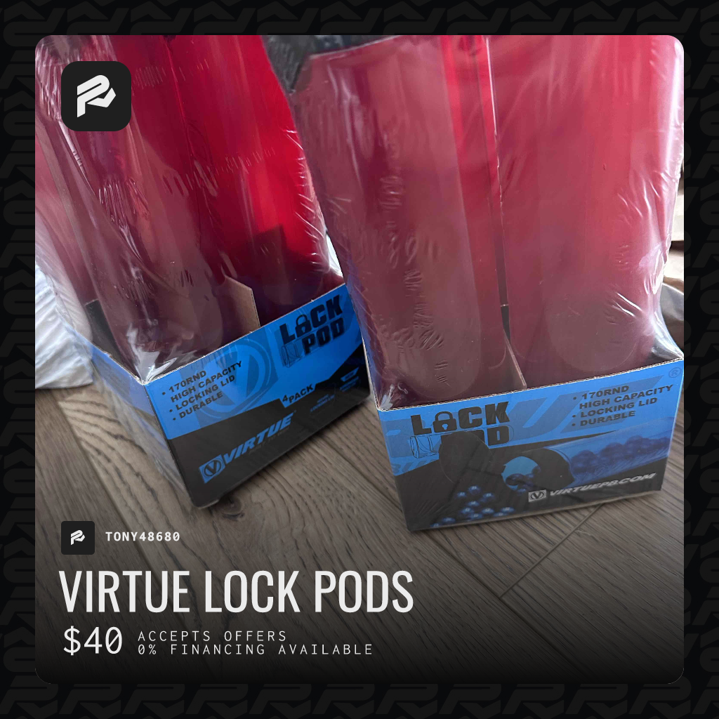 Virtue lock pods