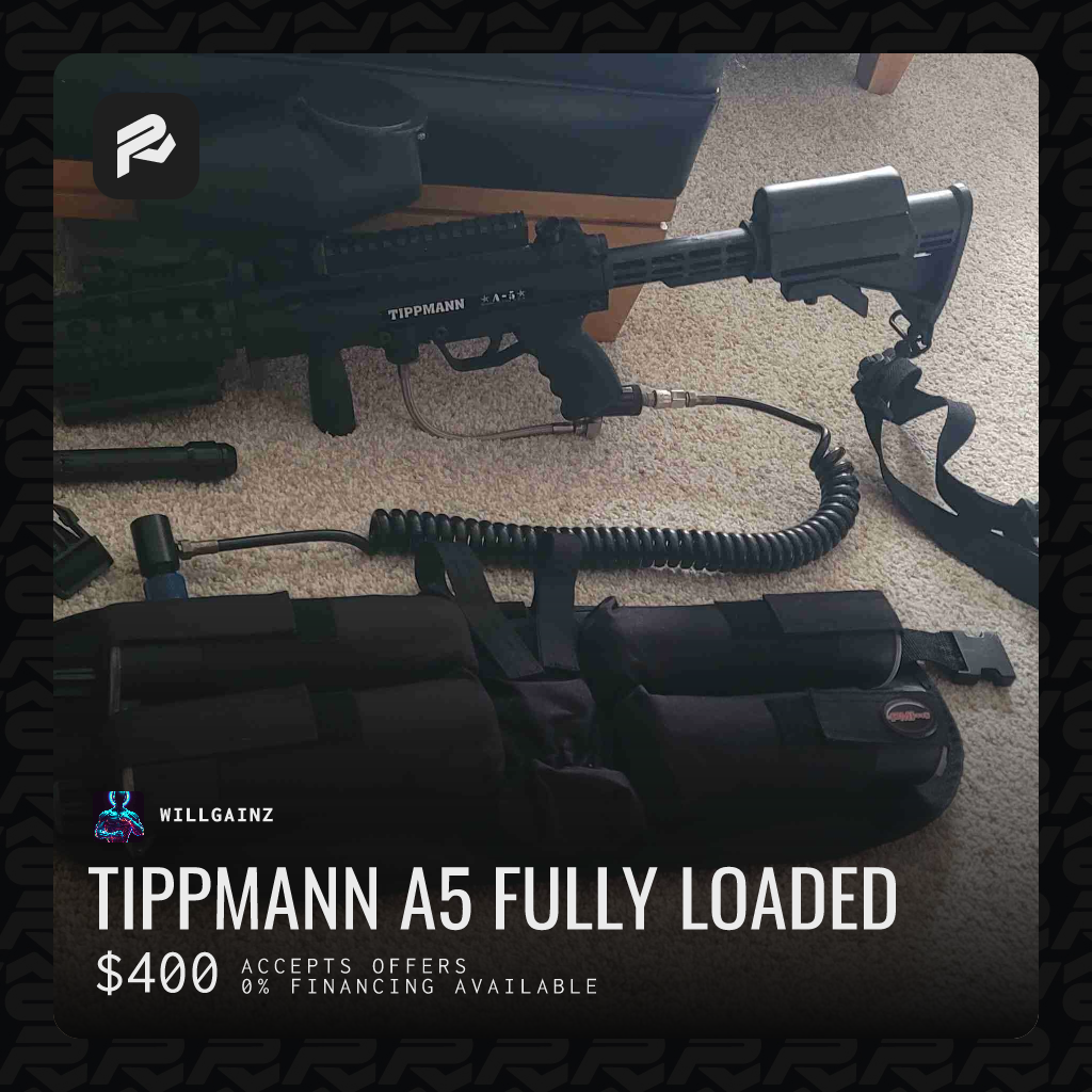 Tippmann A5 Fully Loaded