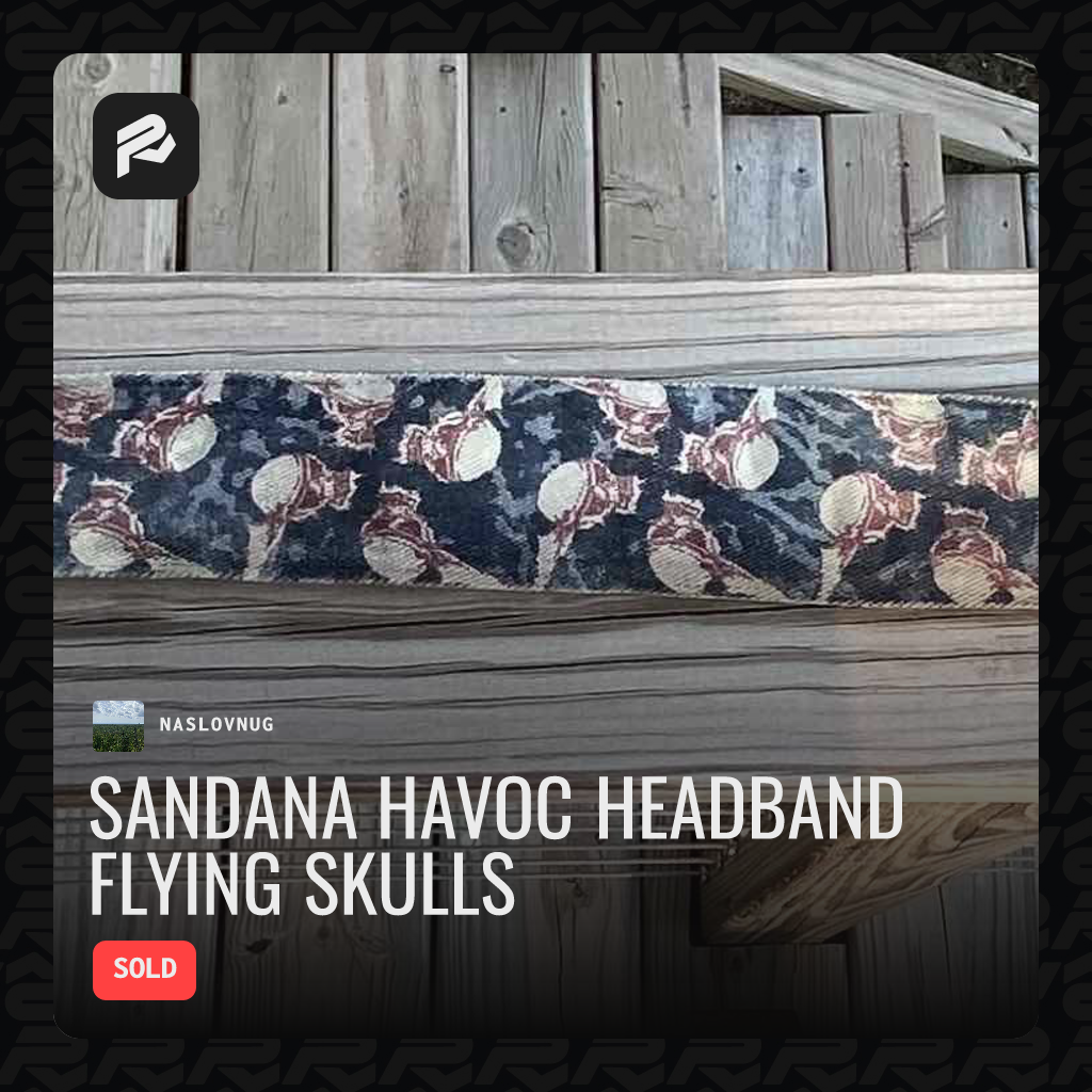 Sandana Havoc Headband Flying Skulls