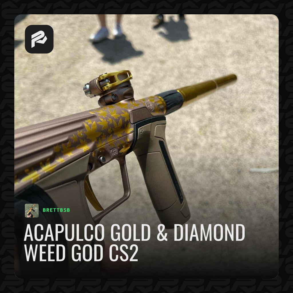 Acapulco Gold & Diamond Weed God CS2