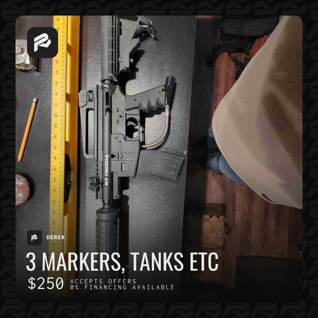 3 markers, tanks etc