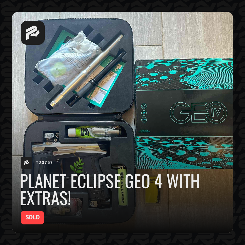Planet Eclipse Geo 4 with Extras!