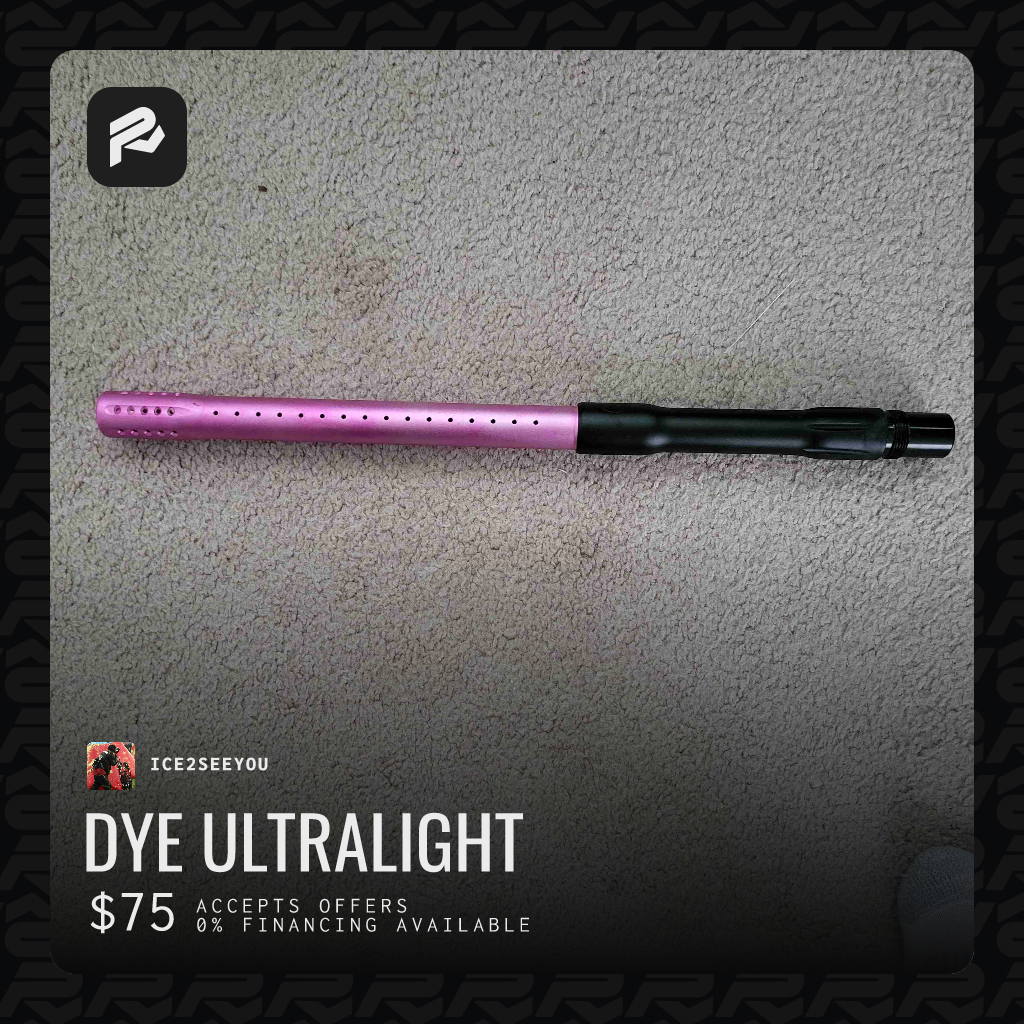 Dye ultralight