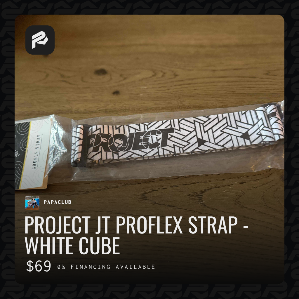 Project JT Proflex strap - white cube