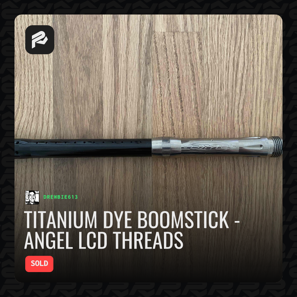Titanium Dye Boomstick - Angel LCD Threads