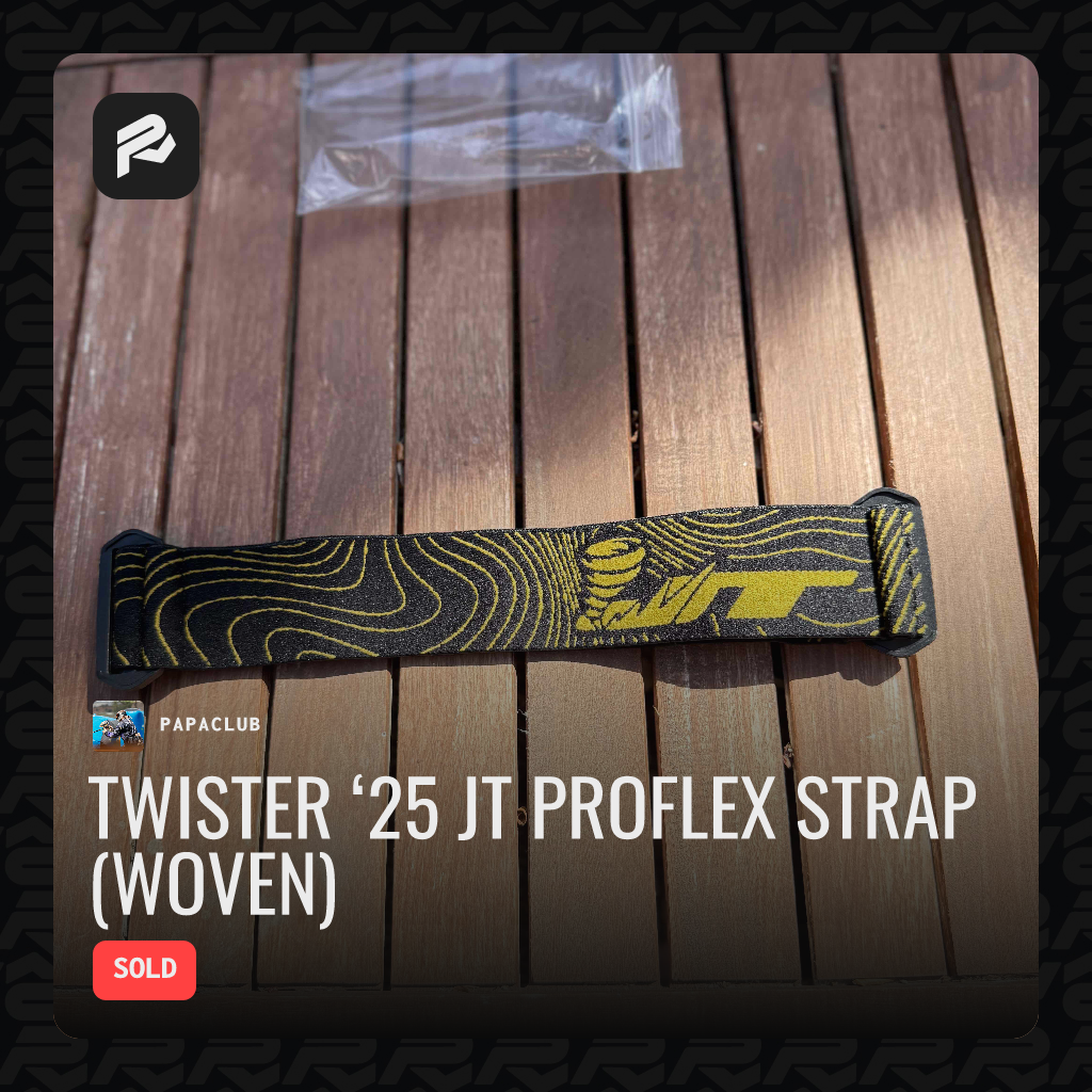 Twister ‘25 JT Proflex strap (woven)