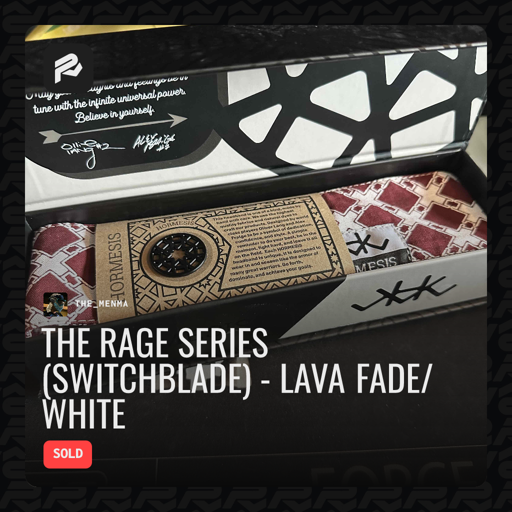 The Rage Series (Switchblade) - Lava Fade/White