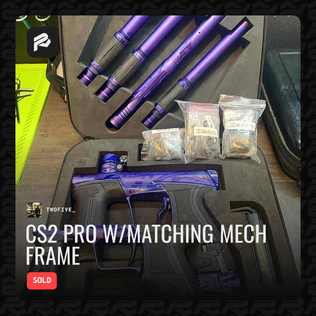 CS2 pro w/matching mech frame
