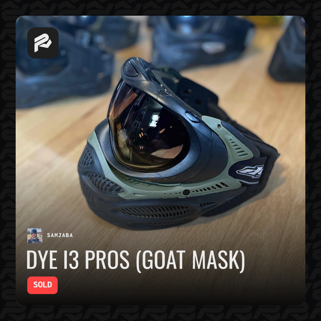 Dye i3 pros (goat mask)