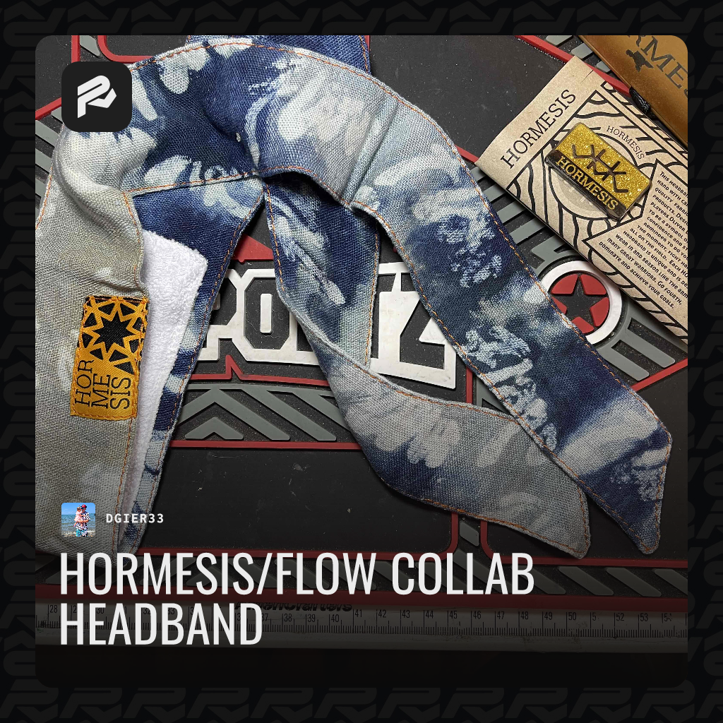 Hormesis/flow collab headband