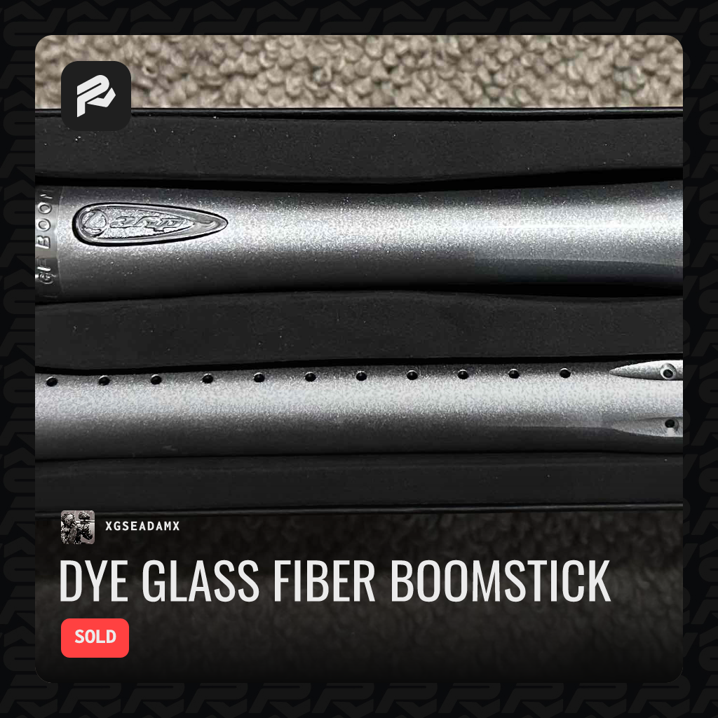 Dye Glass Fiber Boomstick