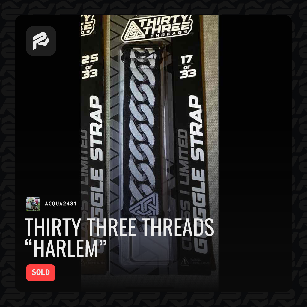 Thirty Three Threads “Harlem”