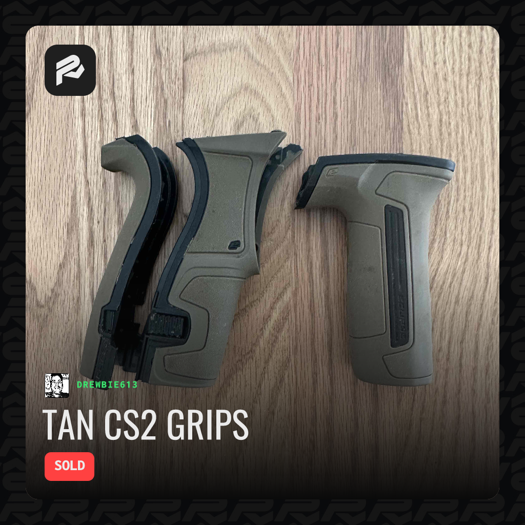 Tan CS2 Grips