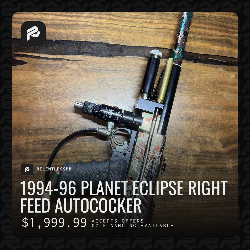 1994-96 planet eclipse right feed autococker