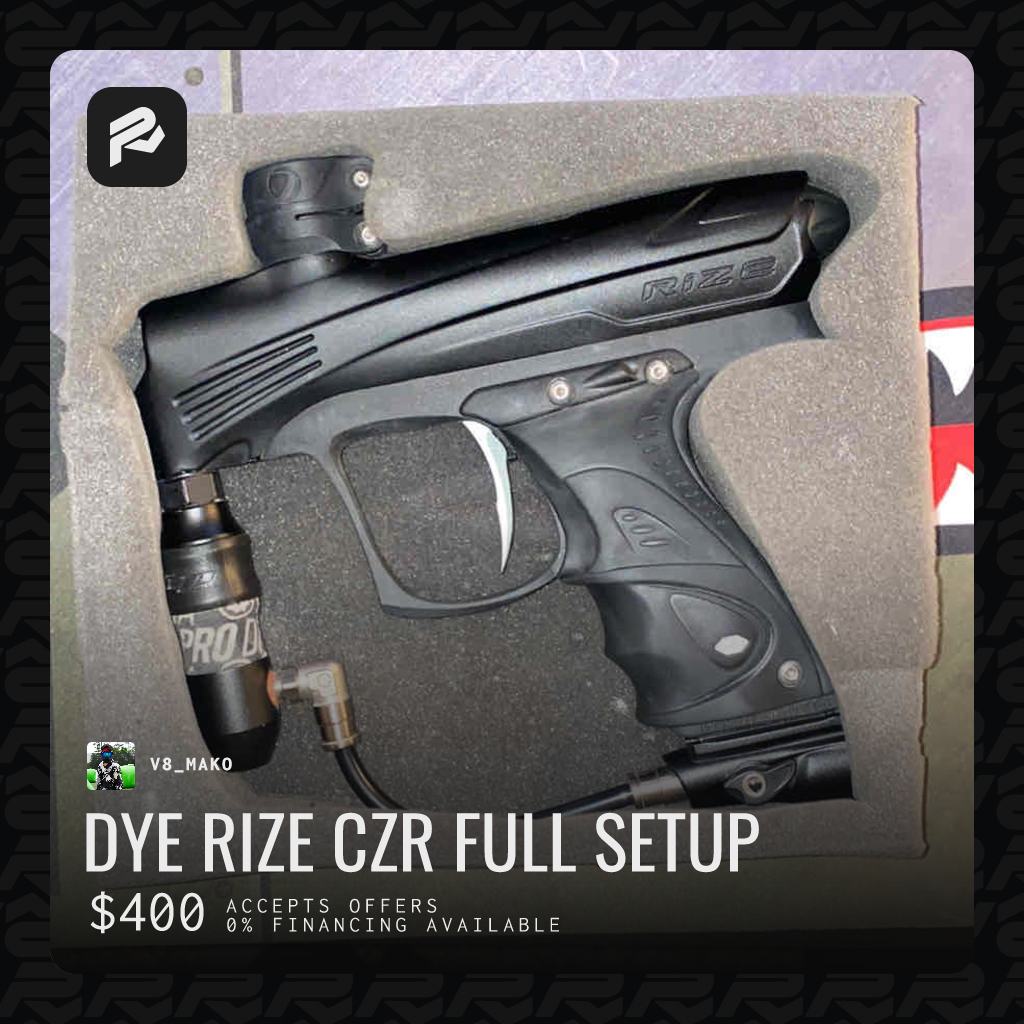 Dye Rize CZR full setup
