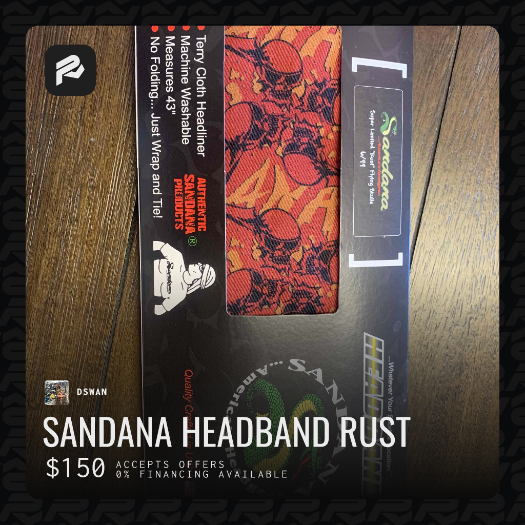 Sandana headband Rust