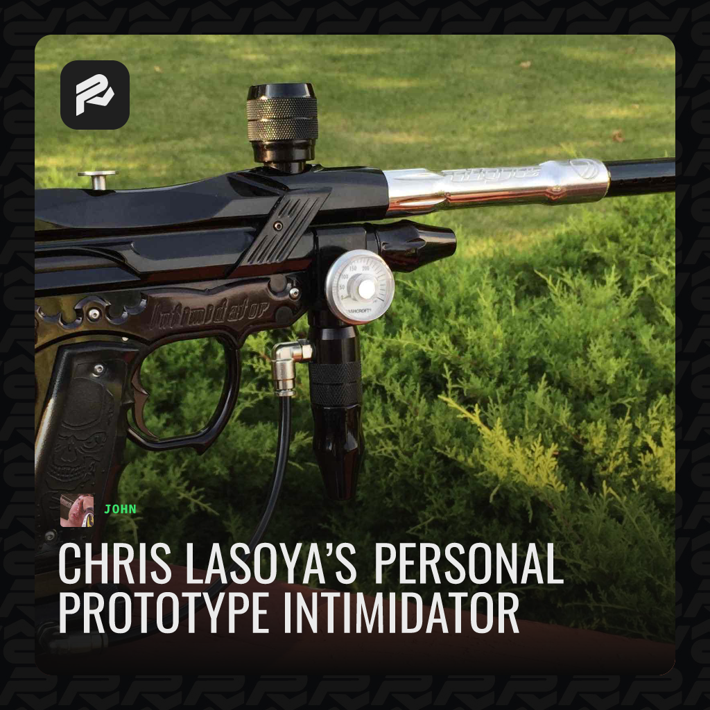 Chris Lasoya’s personal Prototype Intimidator