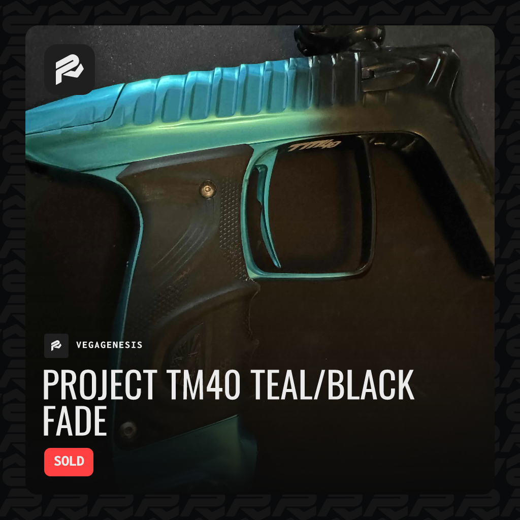 Project tm40 teal/black fade