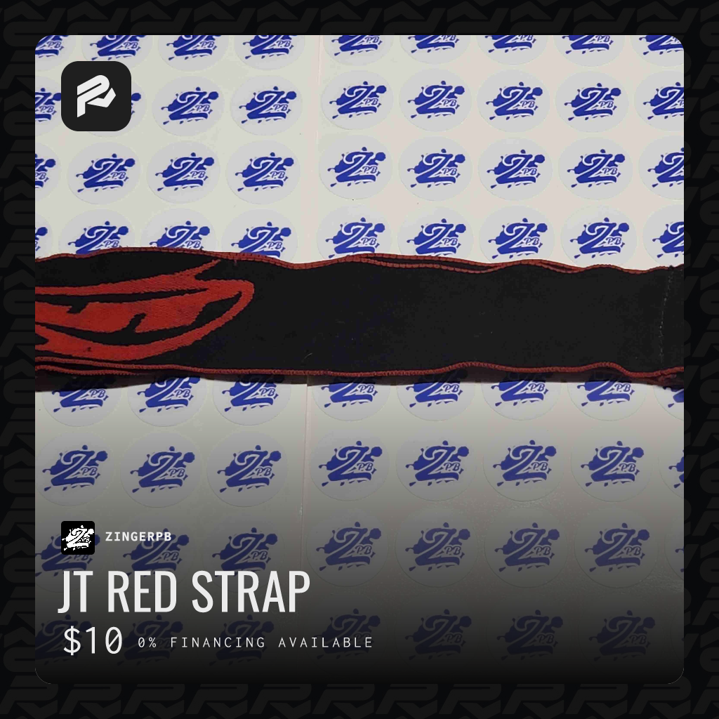 JT Red strap