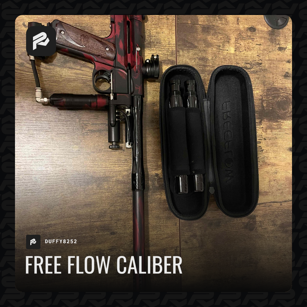 Free flow caliber
