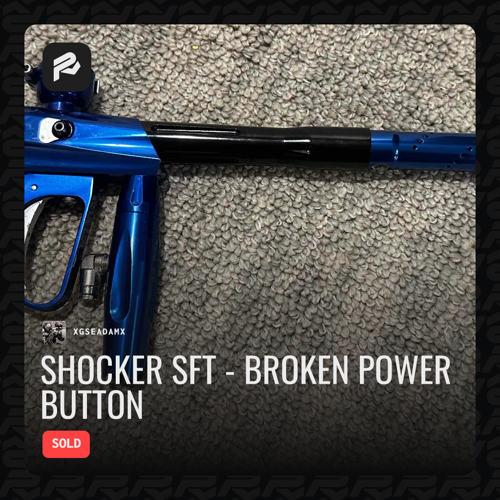 Shocker SFT - broken power button